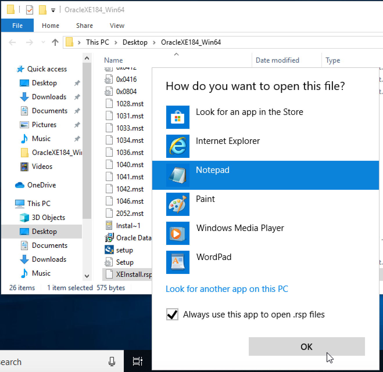 How To Install Oracle Database 18c Xe On Windows Gerald On It